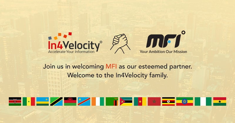 MFI Group & In4Velocity Tie up to Address Africa's Market