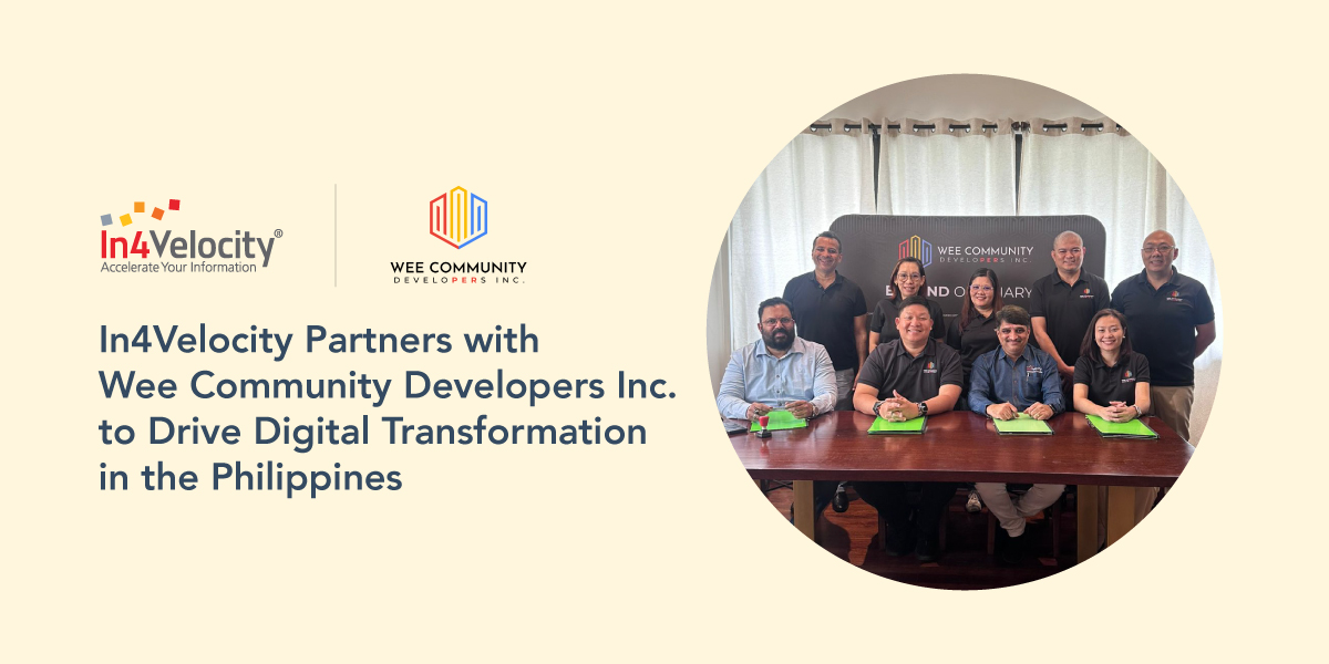 Wee Comm Partners with In4Velocity to Drive Digital Transformation ...